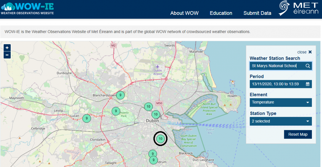 St. Mary's National School- The First Irish School on the WOW-IE map ...