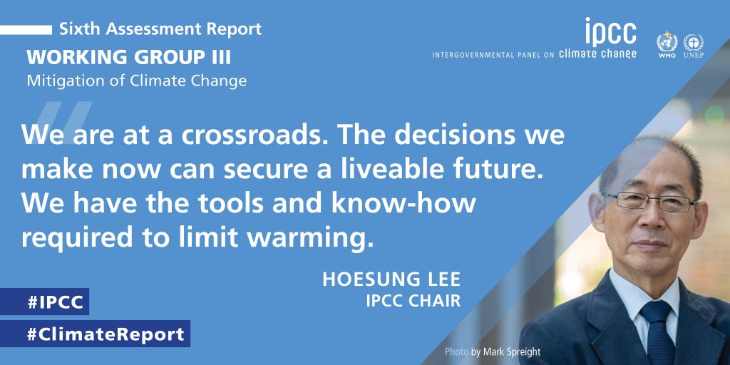 IPCC Report stresses need for urgent action - Met Éireann - The Irish ...