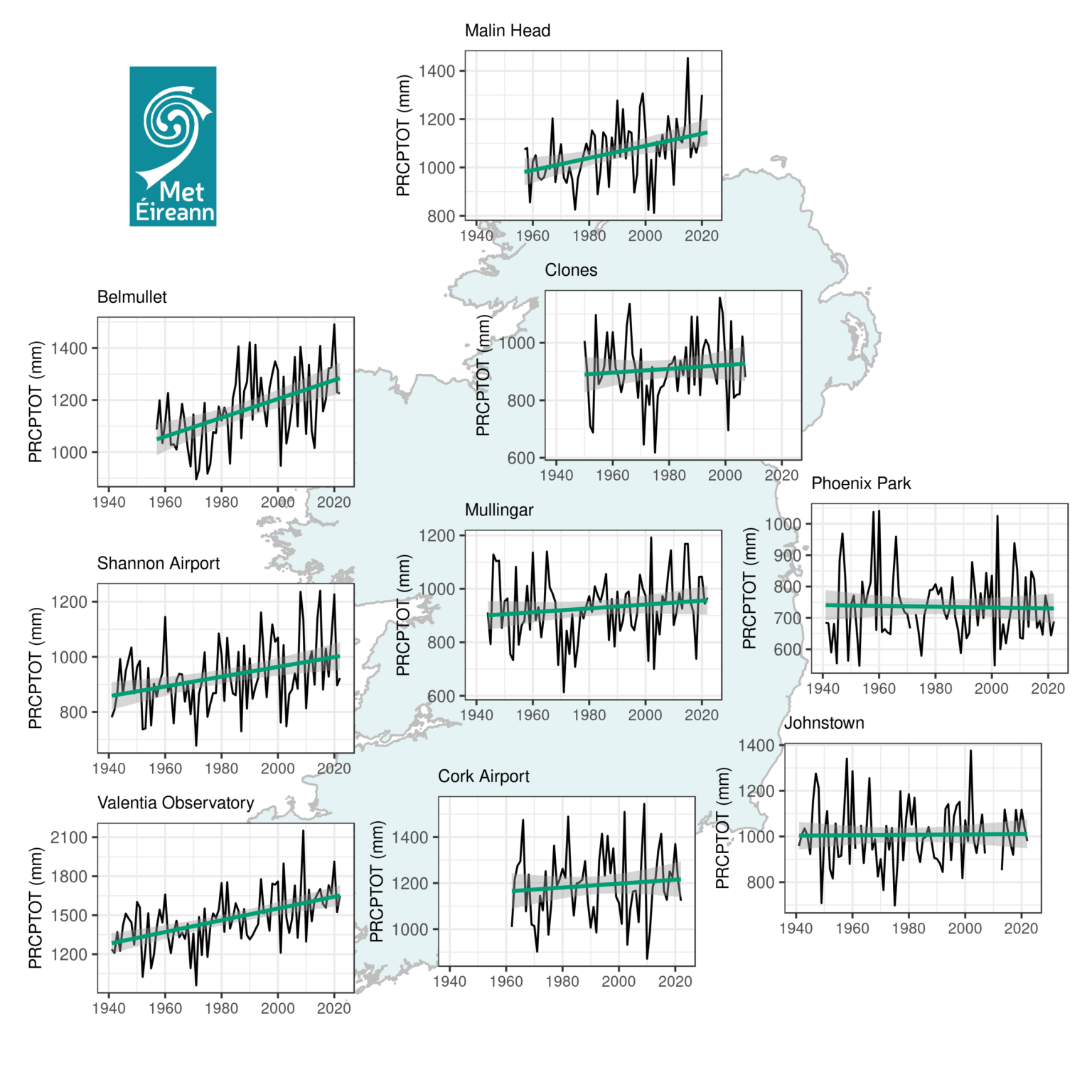 Climate Change Indices (ETCCDI) - Met Éireann - The Irish ...
