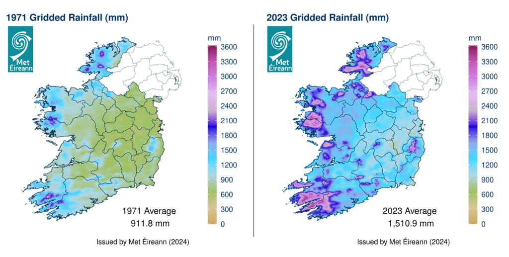 2023 confirmed as Ireland’s wettest year on record - Met Éireann - The ...