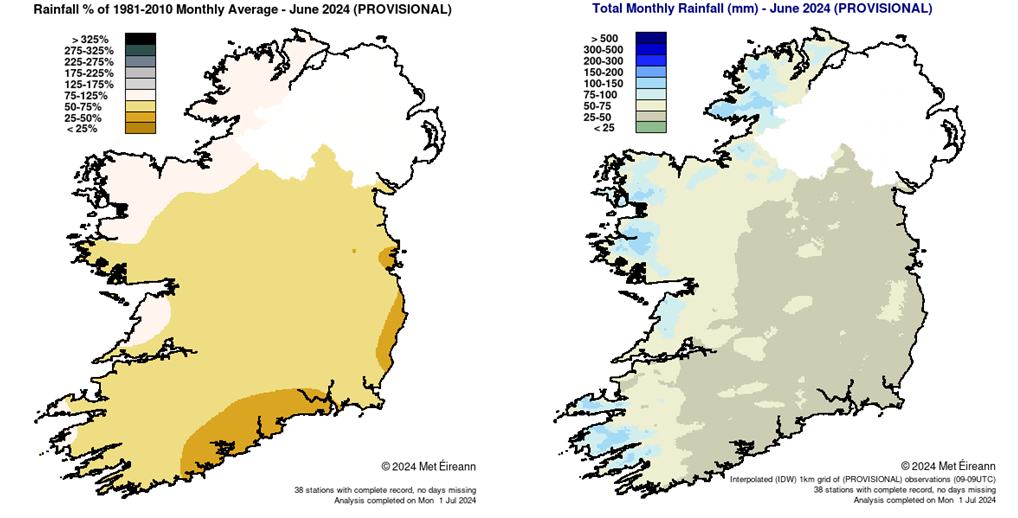 Climate Statement for June 2024 - Met Éireann - The Irish ...