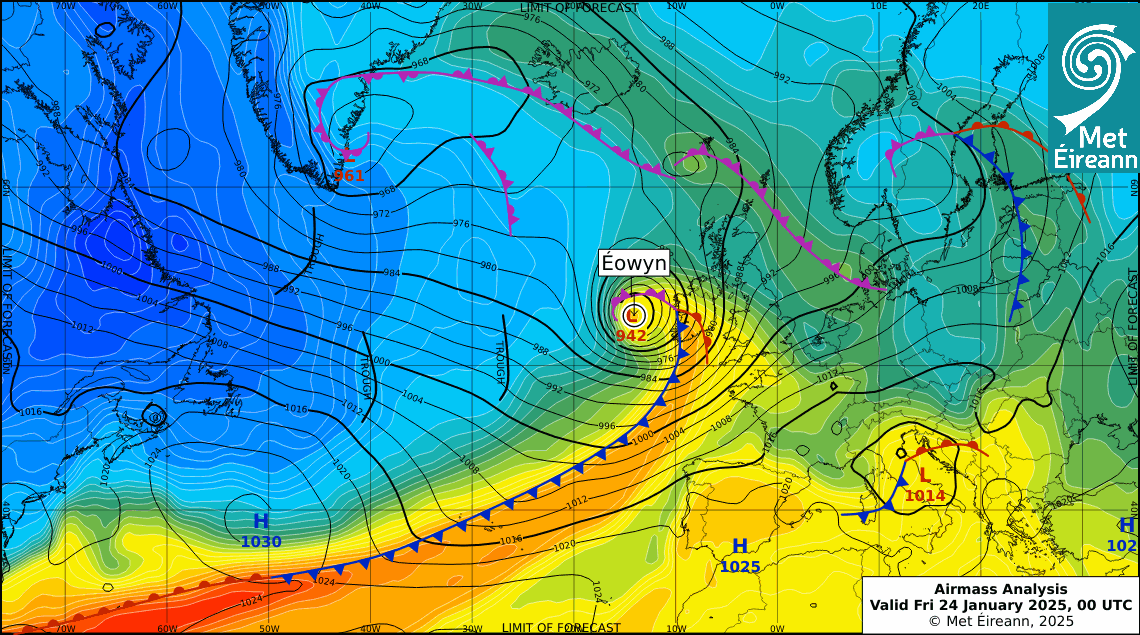 Climate Statement for January 2025 - Met Éireann - The Irish Meteorological Service