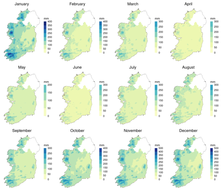 Rainfall - Met Éireann - The Irish Meteorological Service