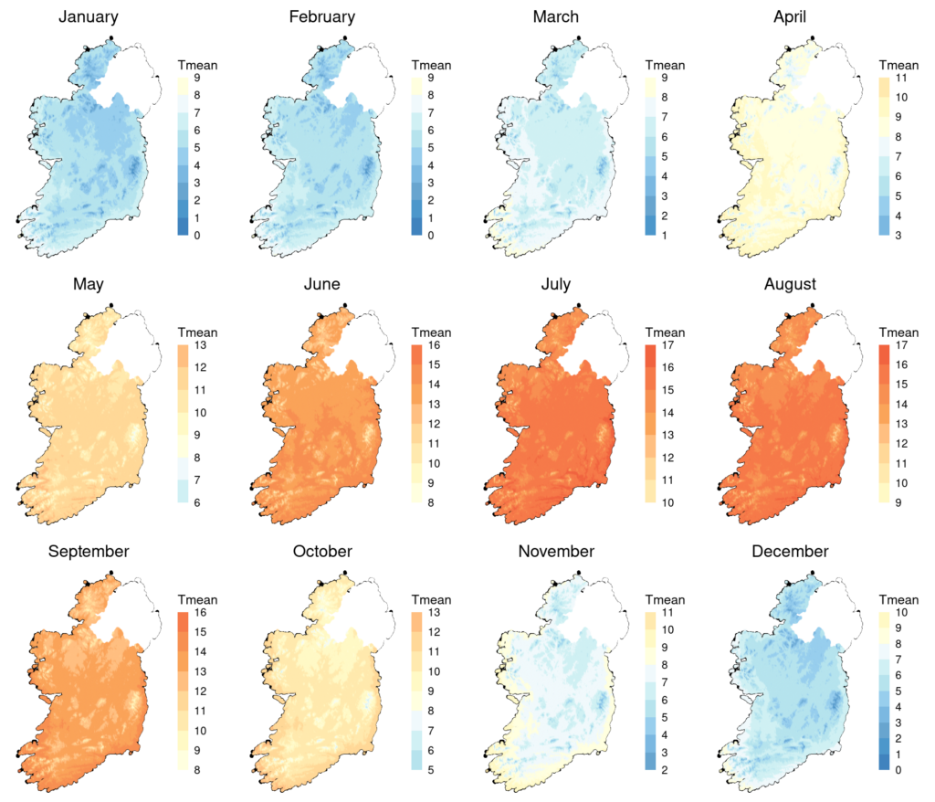 Temperature - Met Éireann - The Irish Meteorological Service