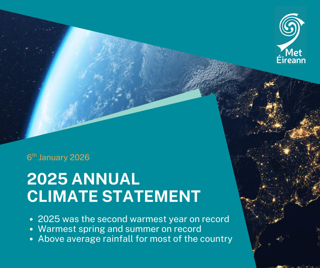 Annual Climate Statement for 2025 - Met Éireann - The Irish Meteorological Service
