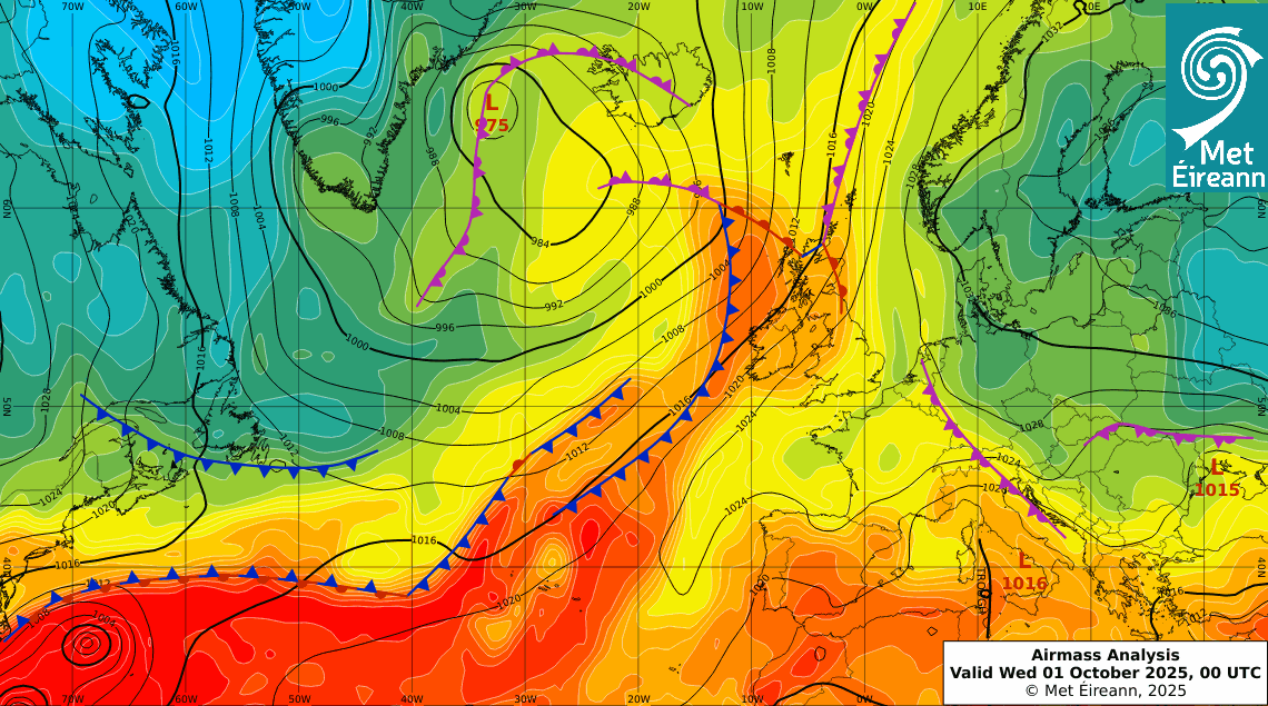 Surface Analysis Chart - Met Éireann - The Irish Meteorological Service