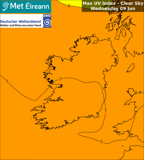 UV Index - Met Éireann - The Irish Meteorological Service