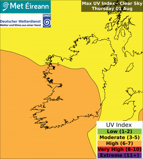 UV Index - Met Éireann - The Irish Meteorological Service